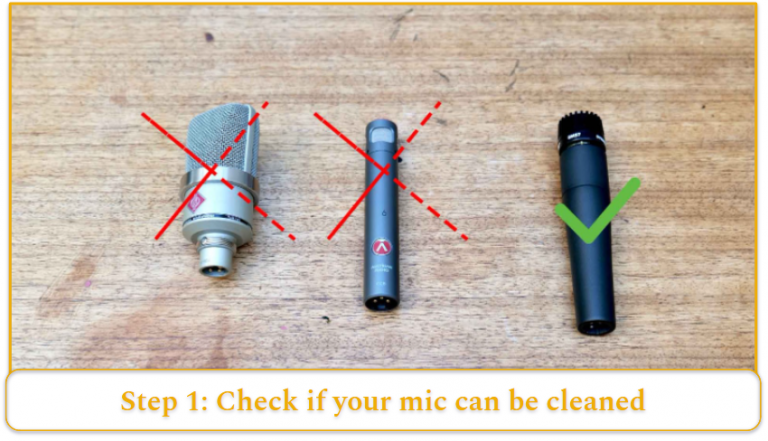 How to Clean a Microphone (Sanitizing and Disinfecting for Different ...